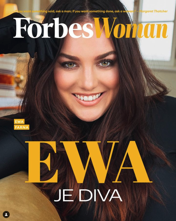 Ewa Farna je Forbes Woman! - Ewa Farna | Oficiální web